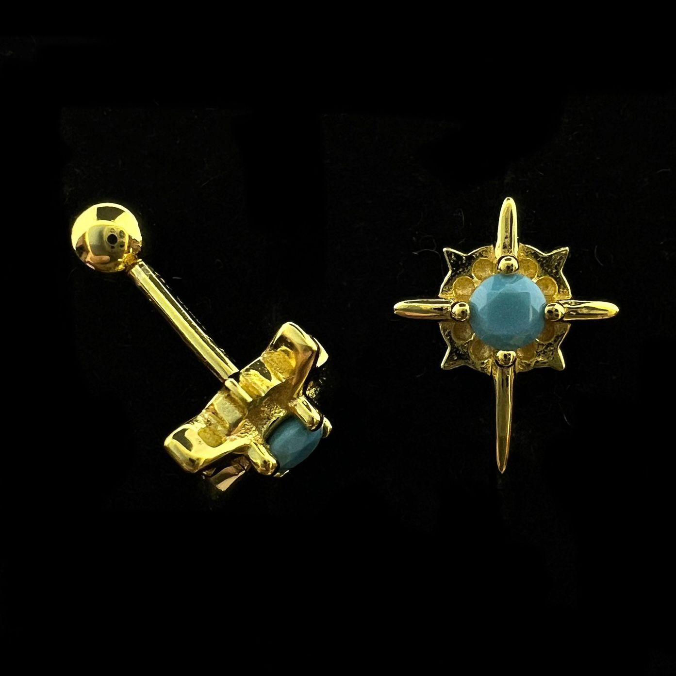 Cross Lobe Ear Piercing – LAMOE