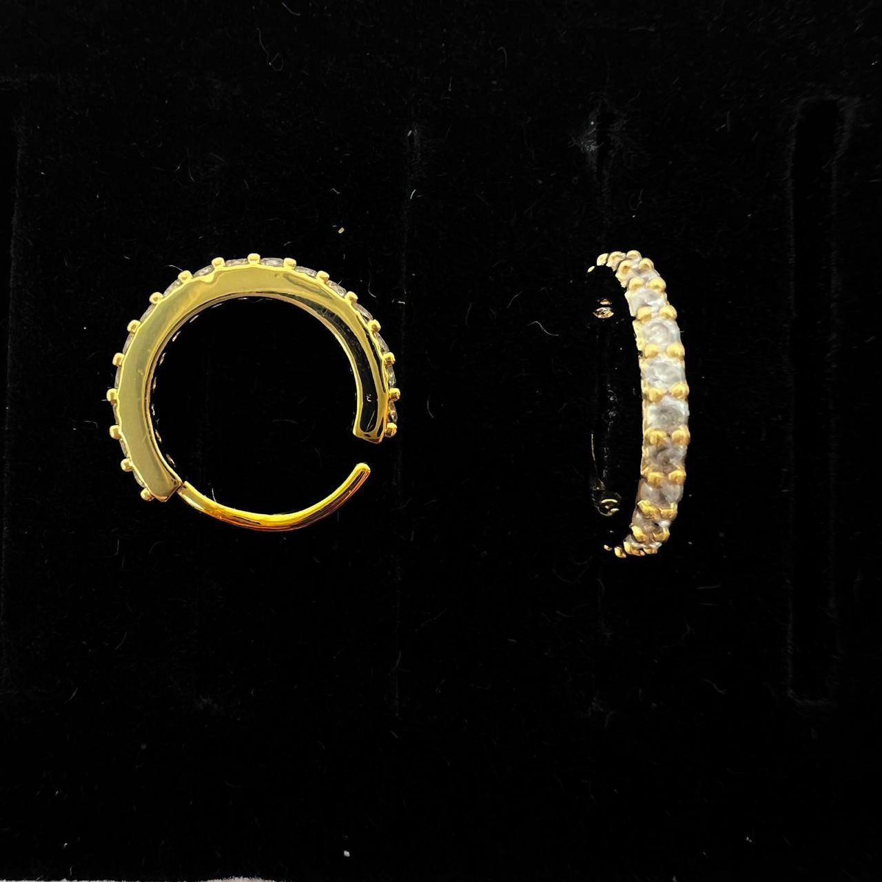 Hoop Strass Helix/Conch/Rook Ear Piercing – LAMOE
